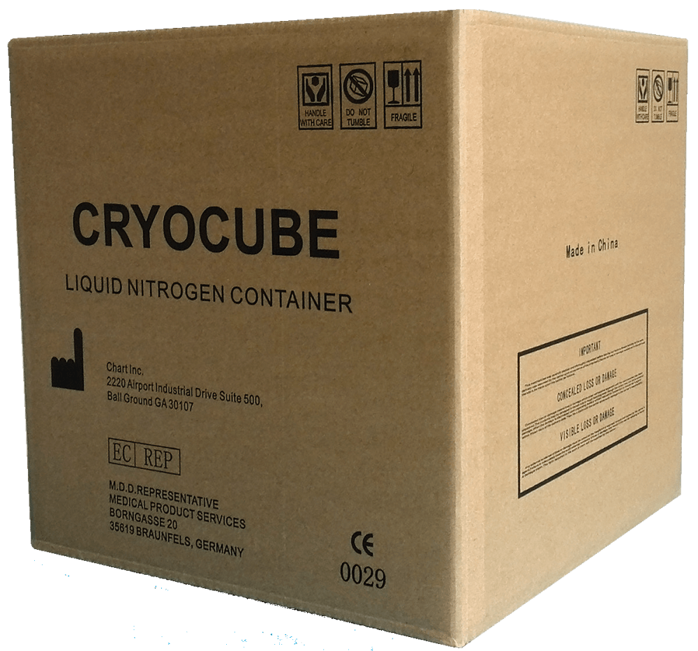 CryoCube Disposable Liquid Nitrogen Transport (6 x 2.0mL Vials ...