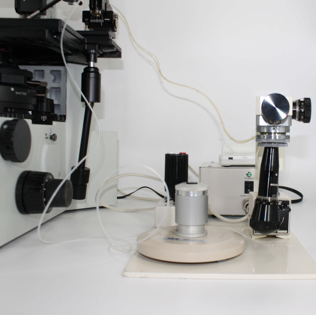 Olympus IX70 Inverted Microscope System with Motorized Narishige Micro ...