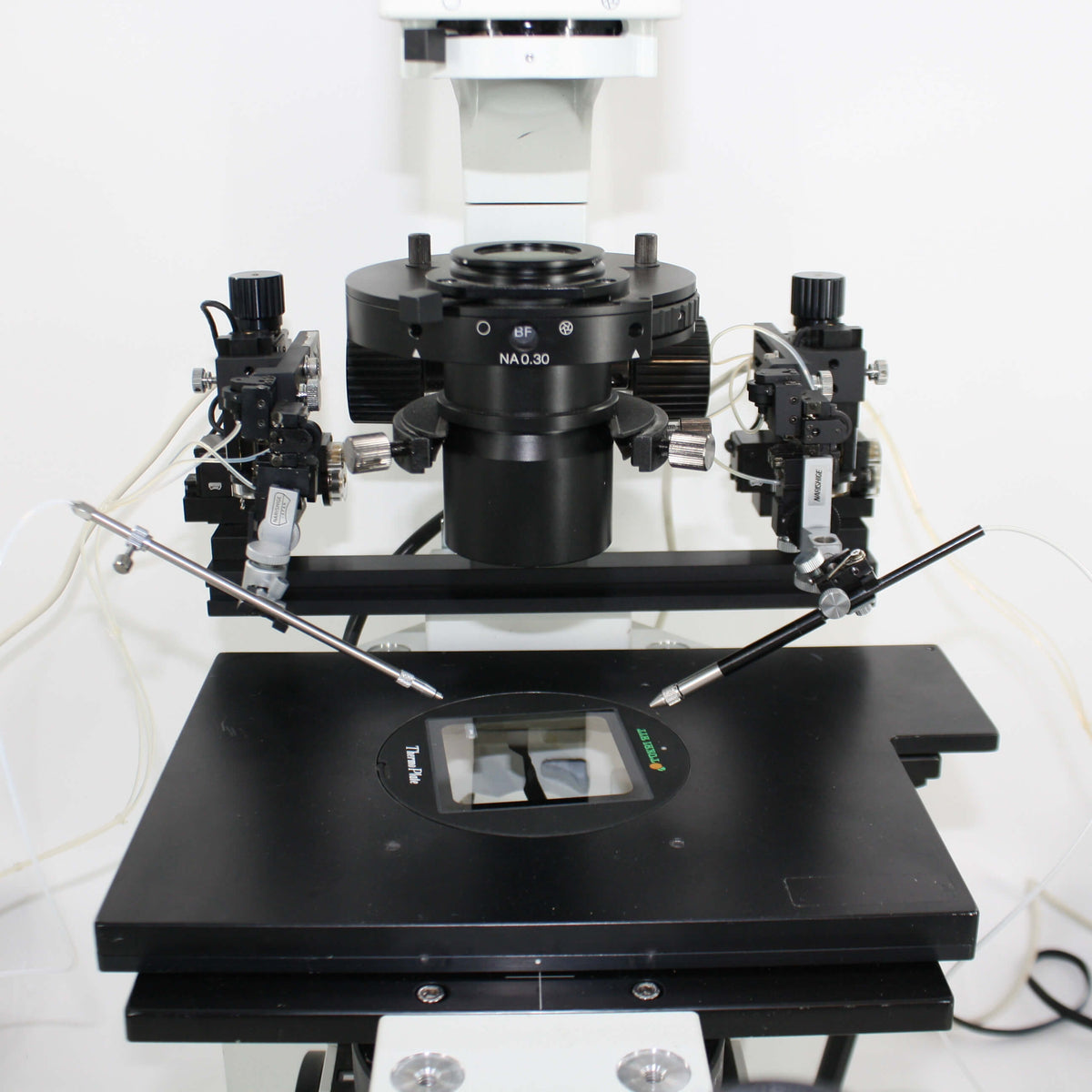 Olympus IX70 Inverted Microscope System with Motorized Narishige Micro ...